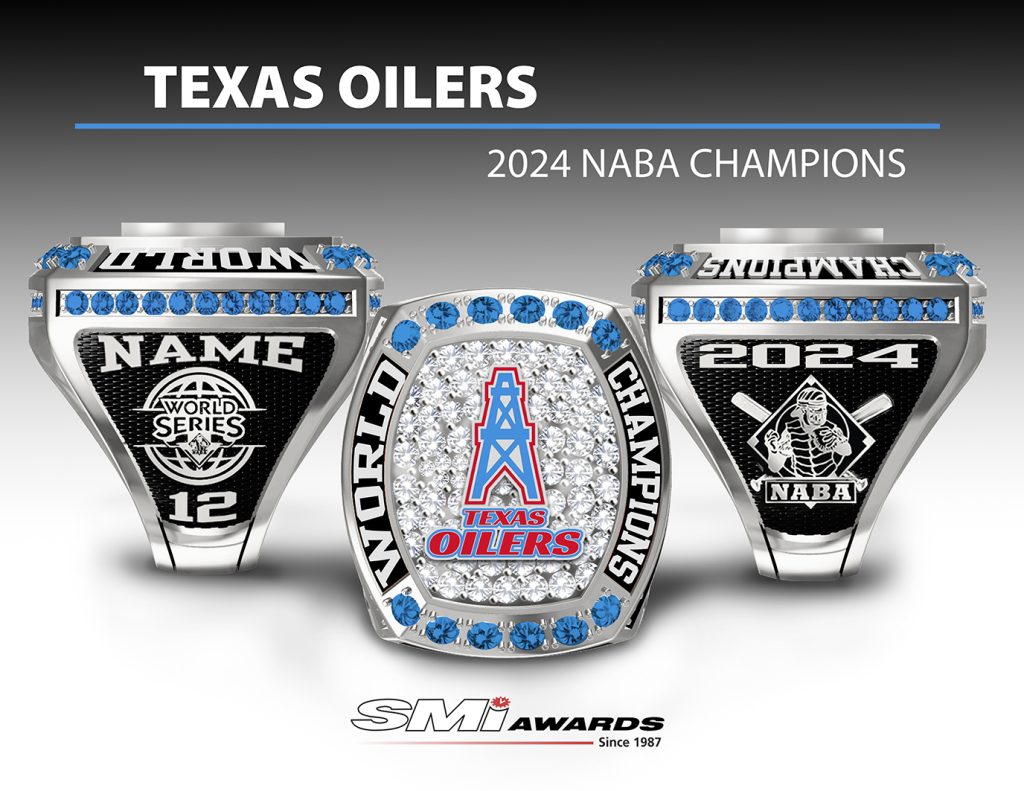 TEXAS OILERS 2024 CHAMPIONS RING - SMi Awards